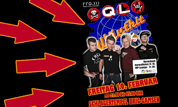 QL im Schlagertempel Brig-Gamsen | Artistpool - Künstleragentur ...