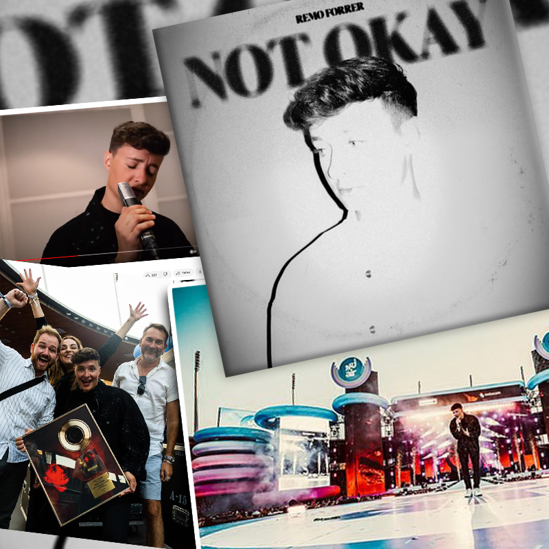 Remo Forrer: Neue Single «Not Okay» und Gold-Auszeichnung | Artistpool ...