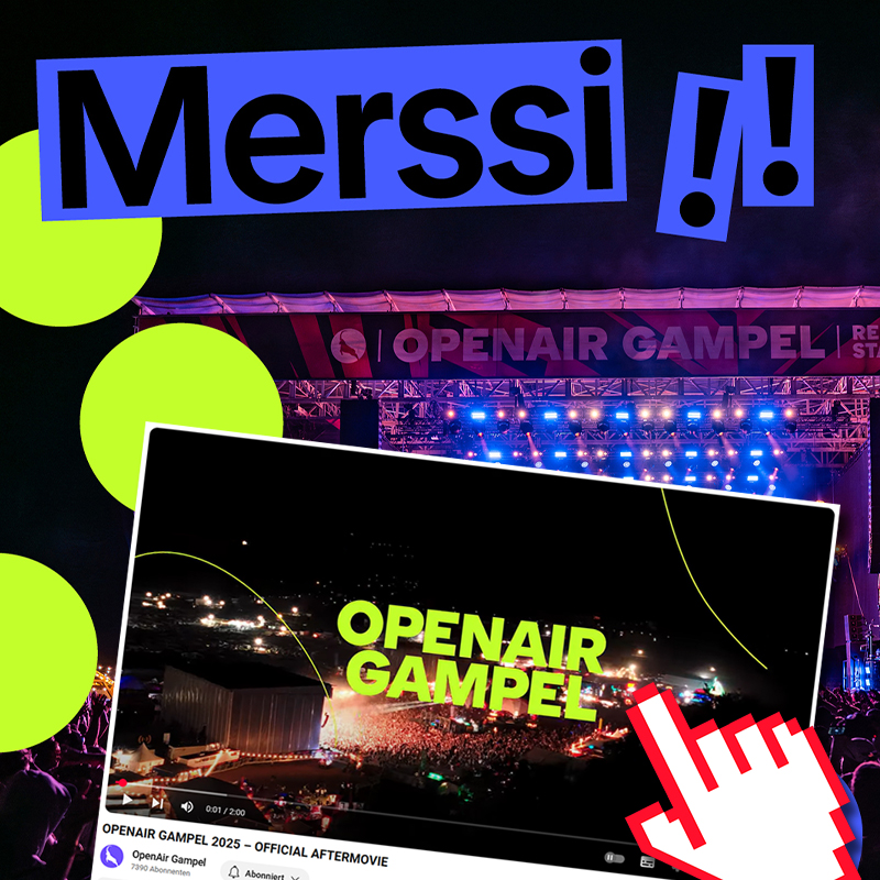 Das war das Openair Gampel 2025 | Artistpool - Künstleragentur ...